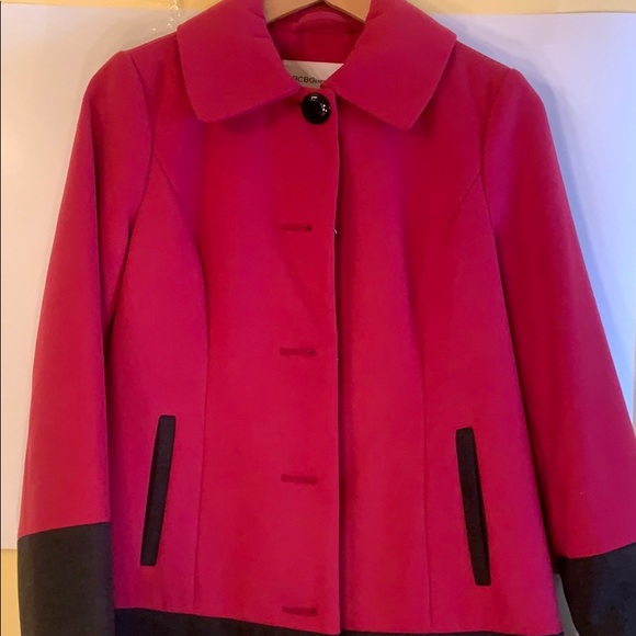 BCBGeneration | Jackets & Coats | Bcb Generation New Pink N Black Coat ...